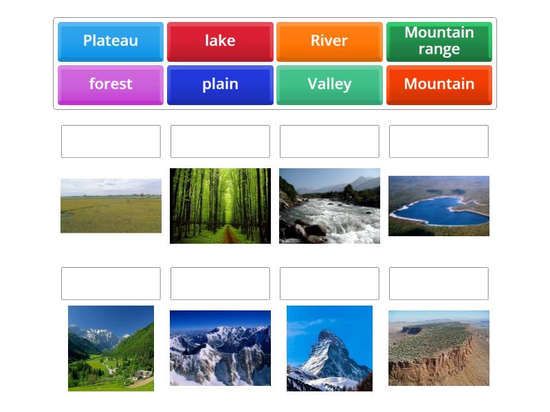 Mountain landscape - Match up