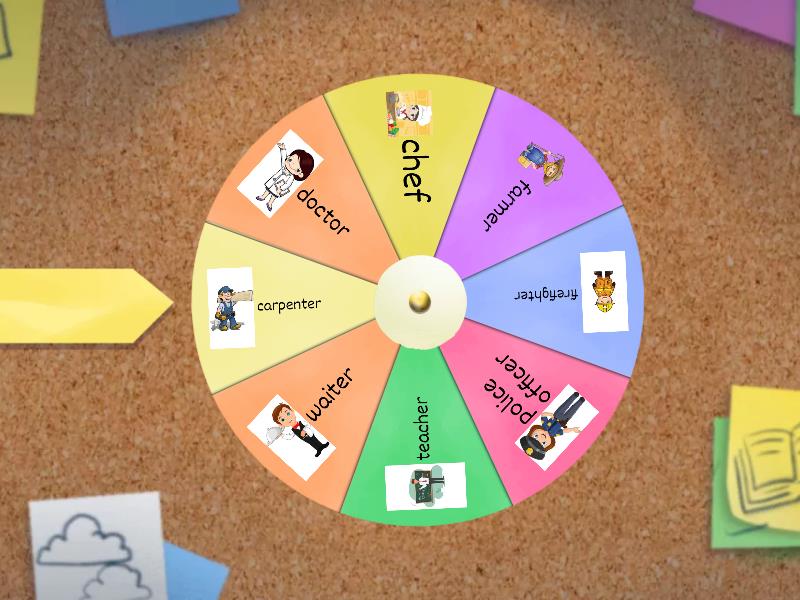 jobs - Spin the wheel