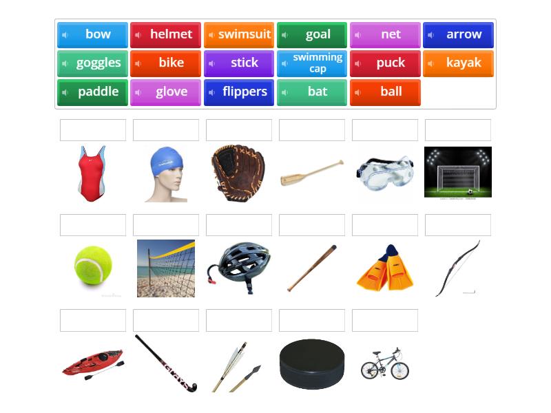 sports equipment - Match up