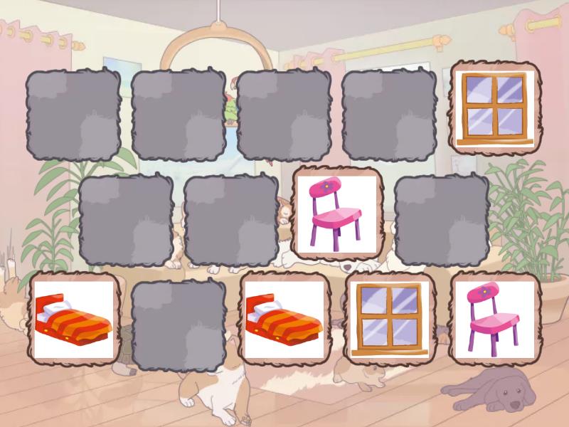 My bedroom - Matching pairs