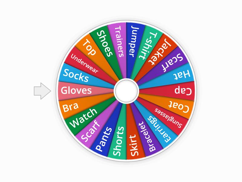 CLOTHES WHEEL - Random wheel
