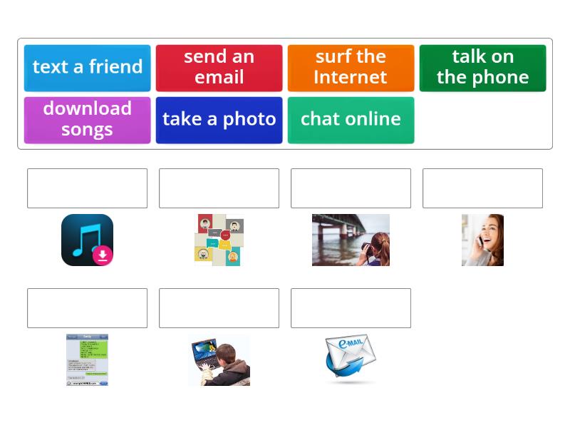 Go Getter 2 Unit 3.1 Using technology - Match up