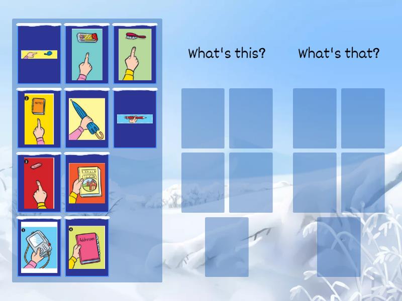 Easy 2 - Unit 3 - This or That? - Group sort