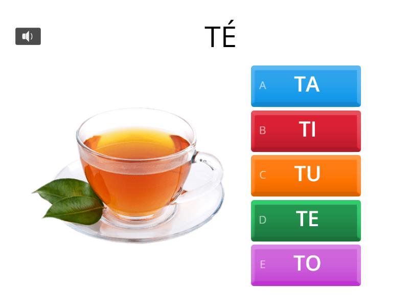 SÍLABAS CON T - Quiz