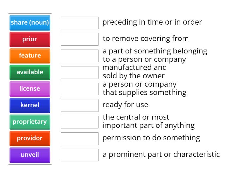 OS Systems - Match up