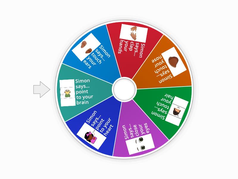 Simon Says! - Spin the wheel