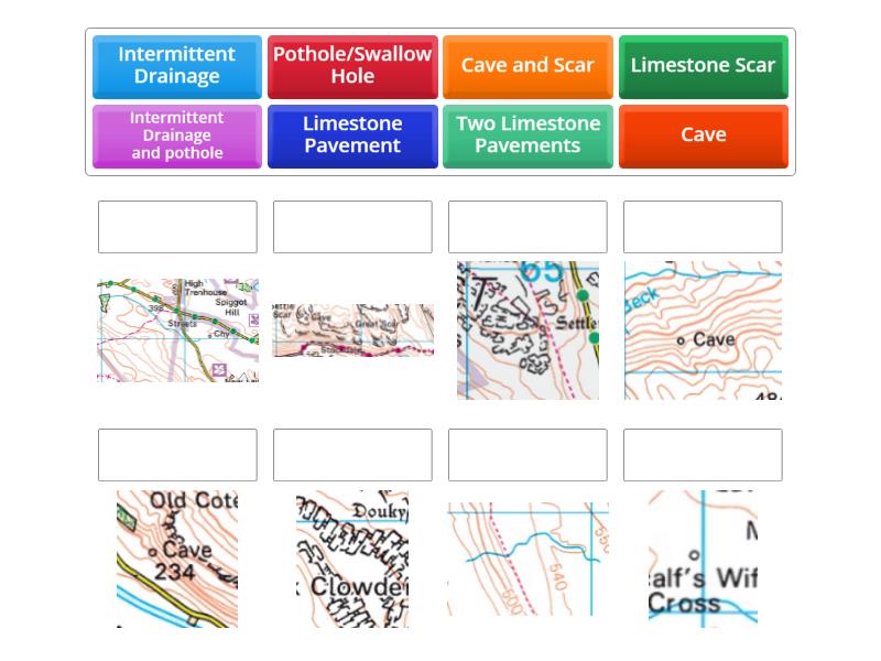 Limestone Map Work - Match up