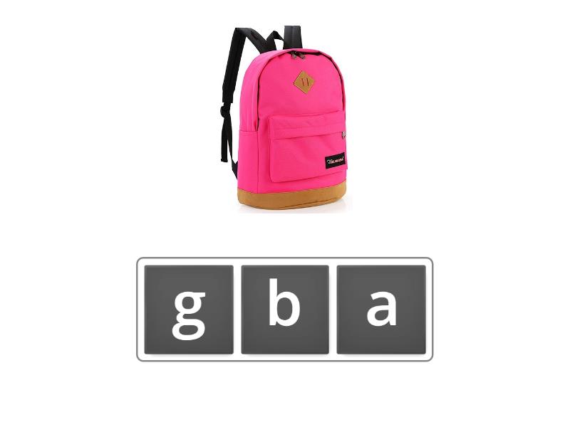 SCHOOL OBJECTS - Anagram