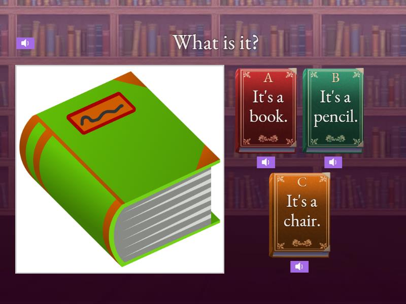 FW2- Unit 1 School things - Quiz