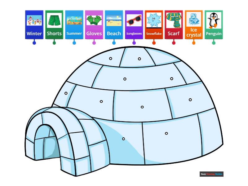 Igloo - Labelled diagram