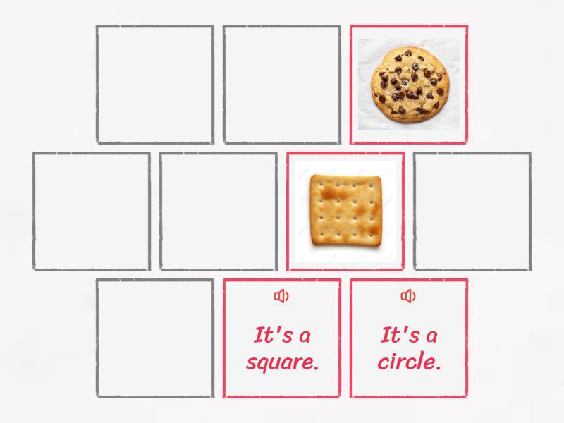 Memory Game - Shapes in Life - Matching pairs