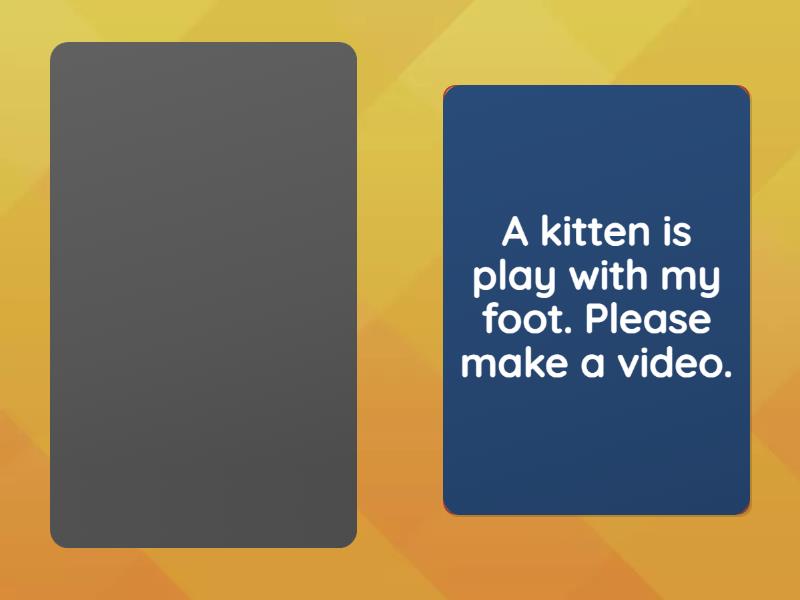 Present Simple vs Present Continuous ERROR CORRECTION - Speaking cards