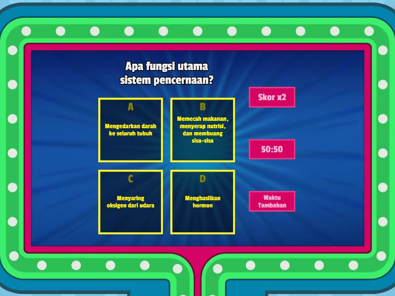 Refleksi Project IPA - Gameshow quiz