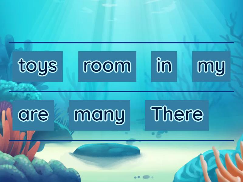 TT2 unit 7 There is /There are words order - Unjumble