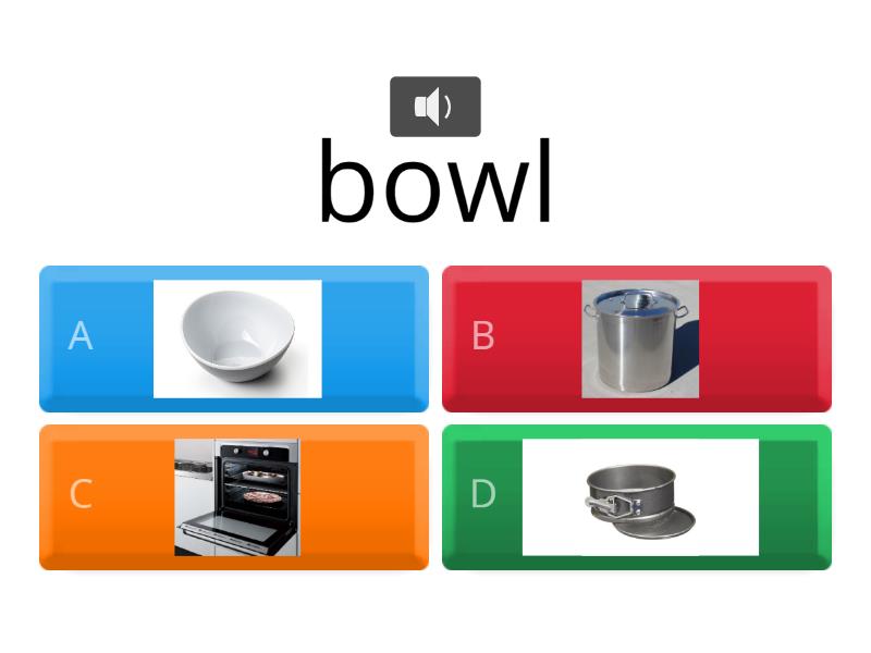 Cooking nouns - Quiz