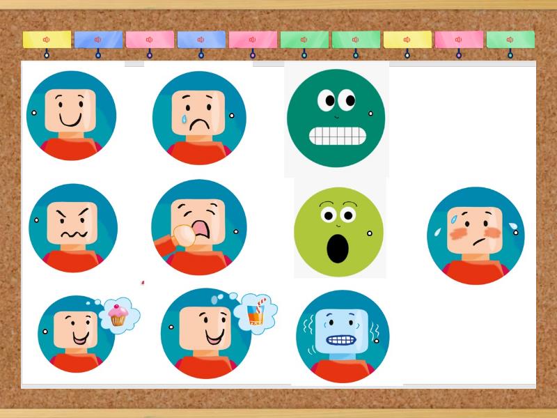 Year 1 emotions - Labelled diagram