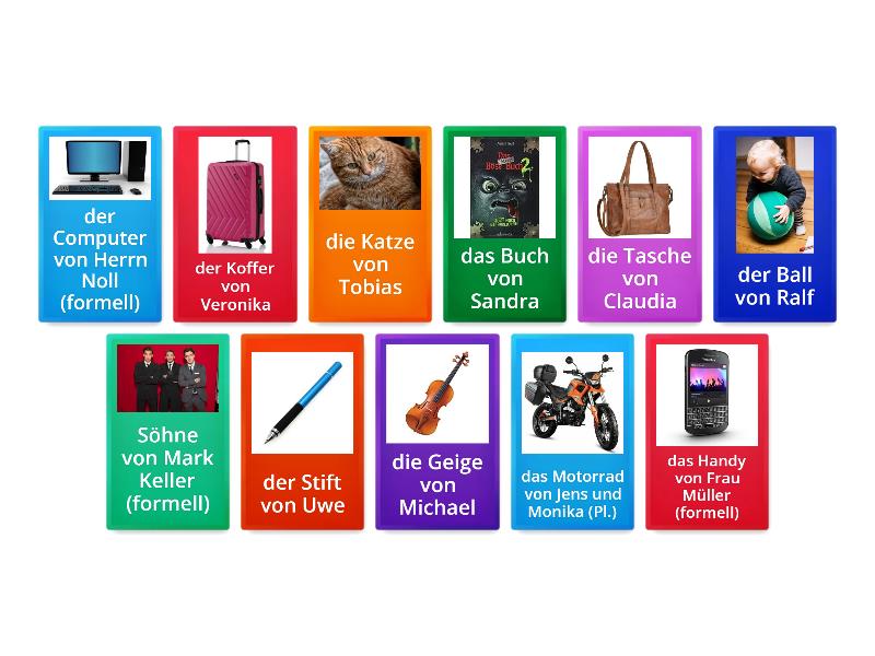 Ist das deine/ Ihre Tasche? - Flip tiles