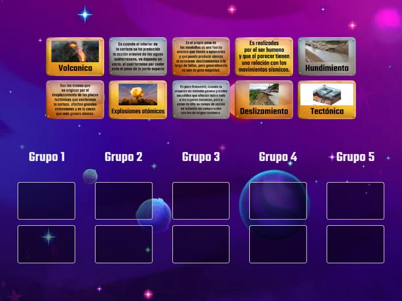 EXAMEN DE CIENCIA Y TECNOLOGÍA. PARTE II - Group sort