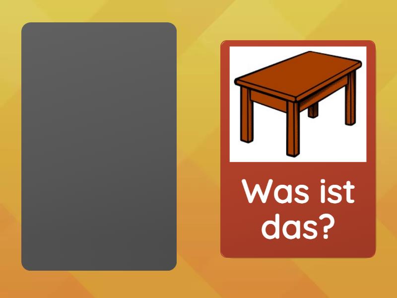 Was ist das? - Cartas al azar