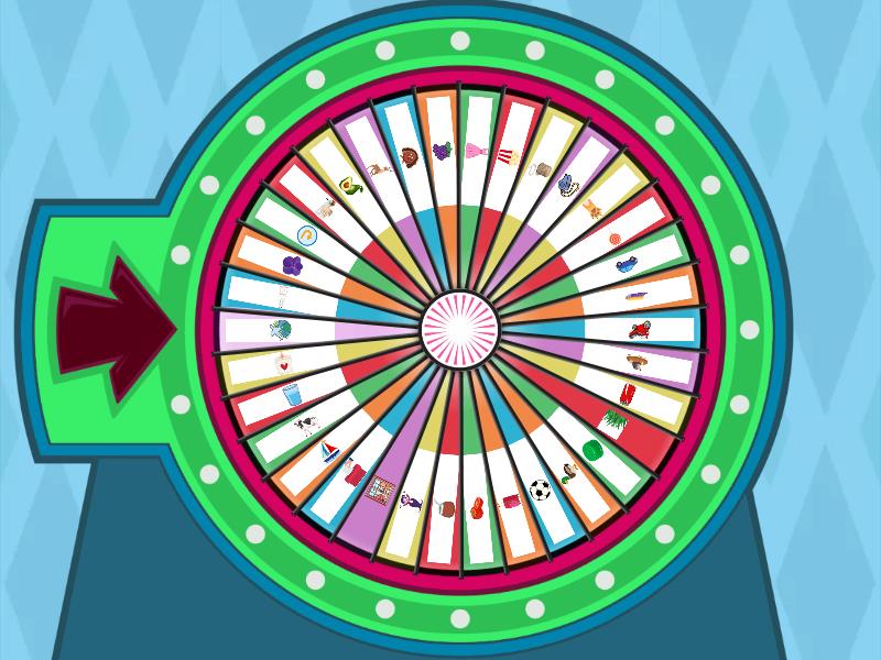 BINGO - Spin the wheel