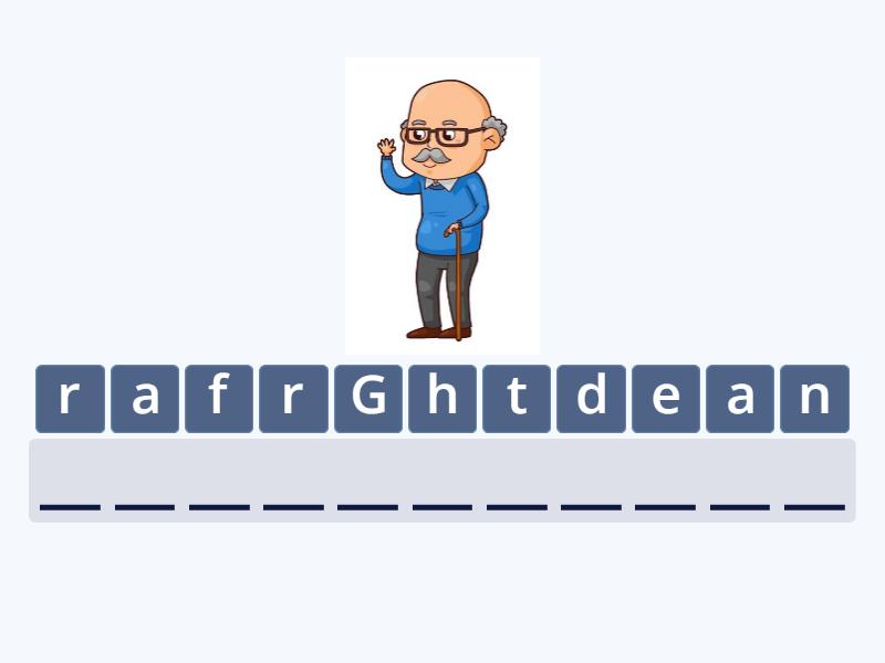 GE: Family members () - Anagram