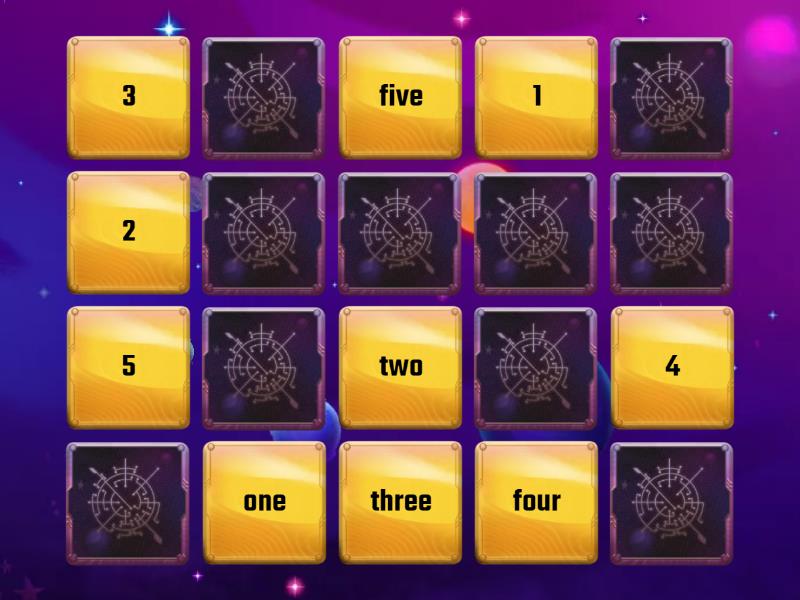 Unit 4 Lesson 8 Online - Matching pairs