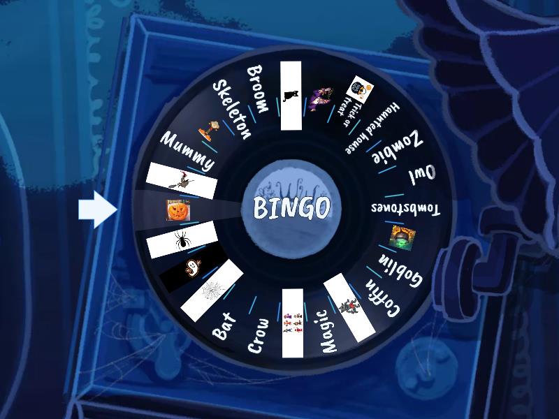 Halloween - Spin the wheel
