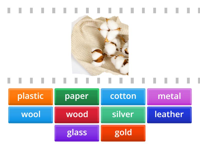 Materials - Find the match