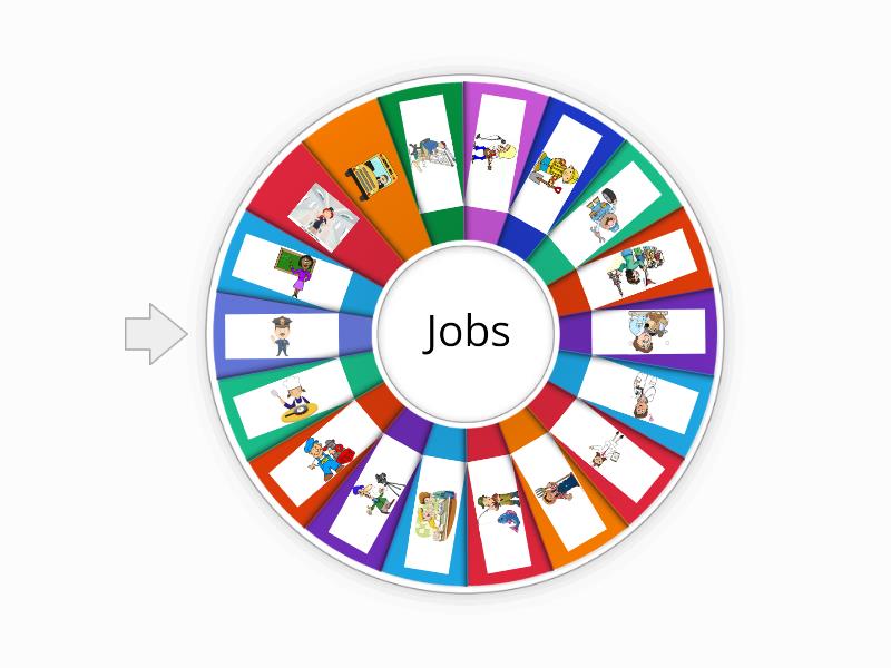 Jobs - Spin the wheel