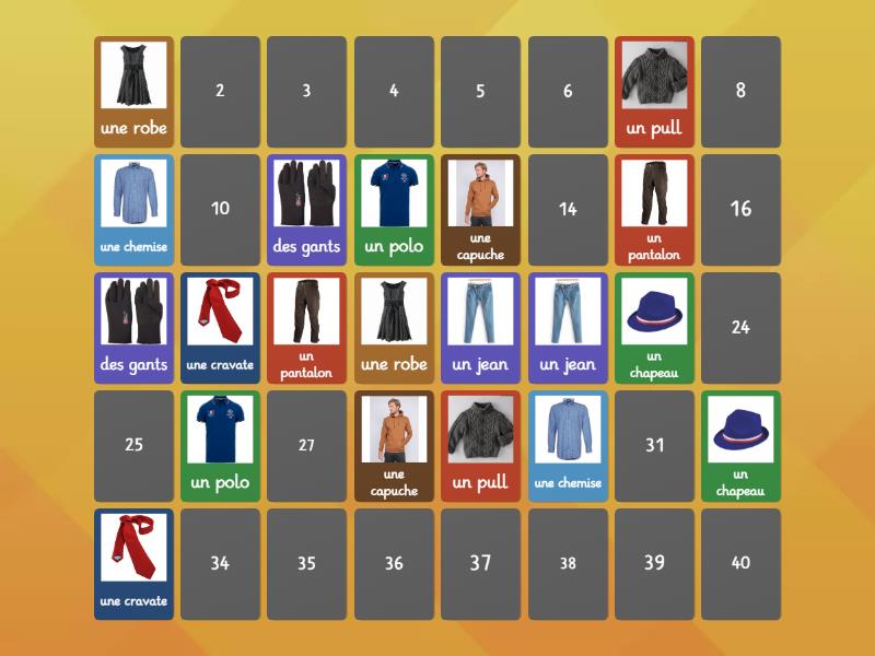 Les Vêtements - Matching pairs