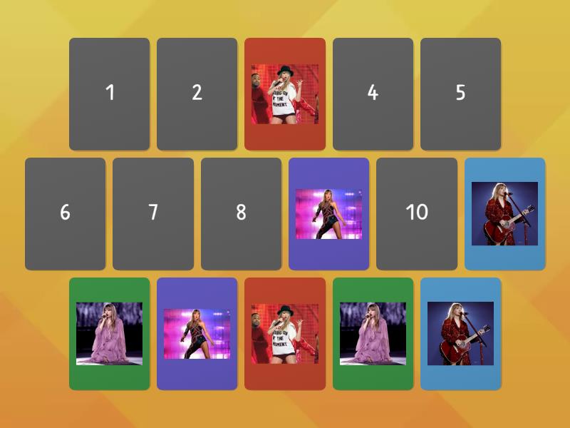 The eras tour - Matching pairs