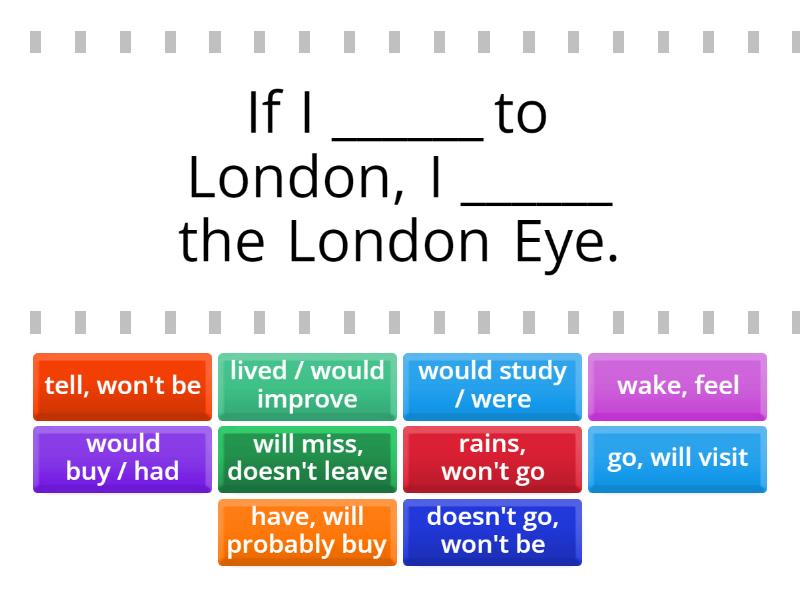 Conditionals - Find the match