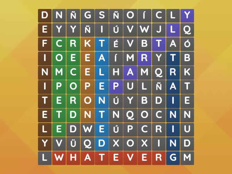 games - Wordsearch