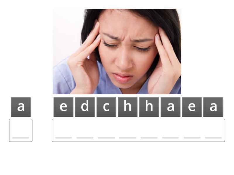 Unit 5 - Hello, doctor! - Anagram