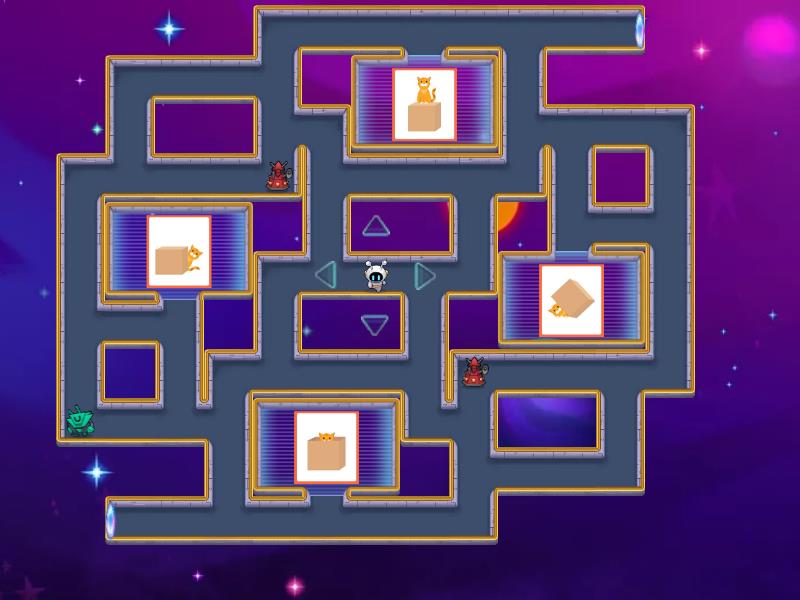 3 grade. Prepositions - Maze chase