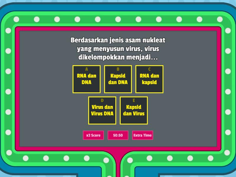 Games Biologi - Gameshow quiz