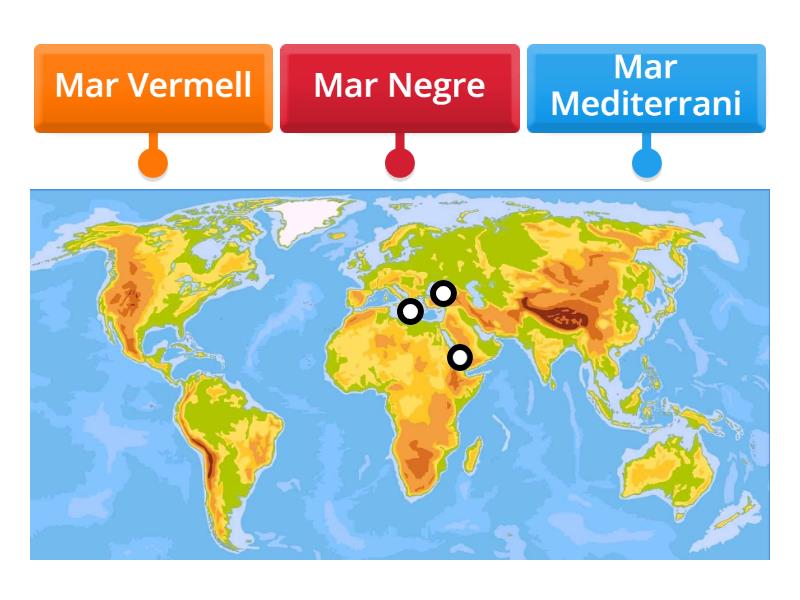 Mars - Labelled diagram
