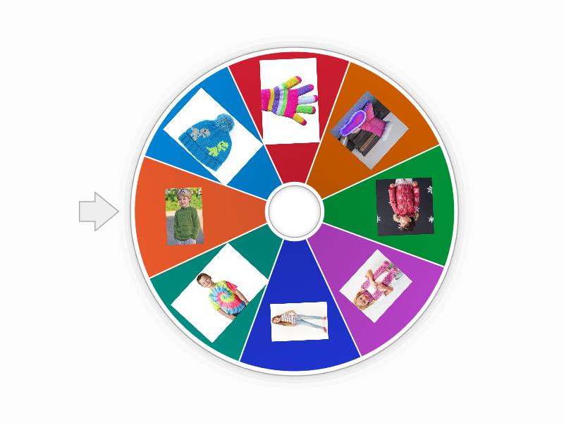 Clothes - Spin the wheel