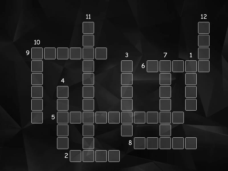 Slang Crossword