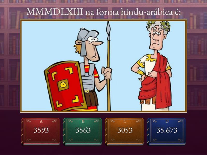 Algarismo Romano Quiz