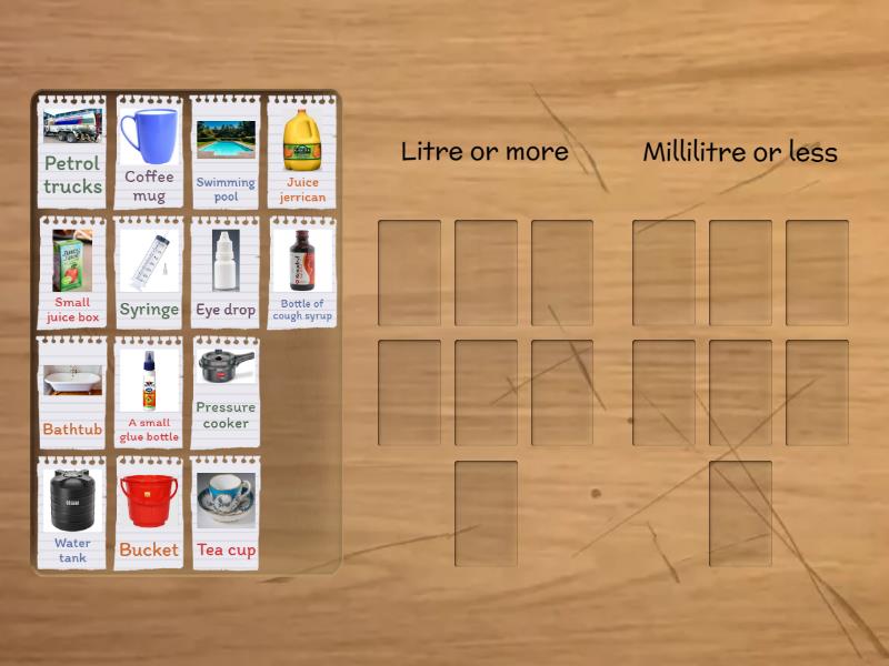 Sorting things into l / ml_gr1 - Group sort