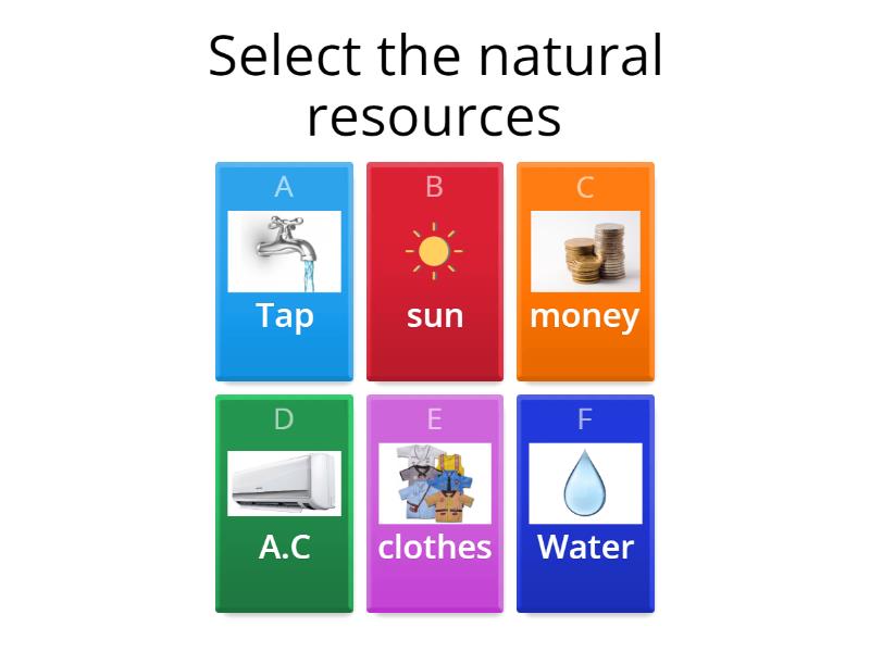 natural resources - Quiz