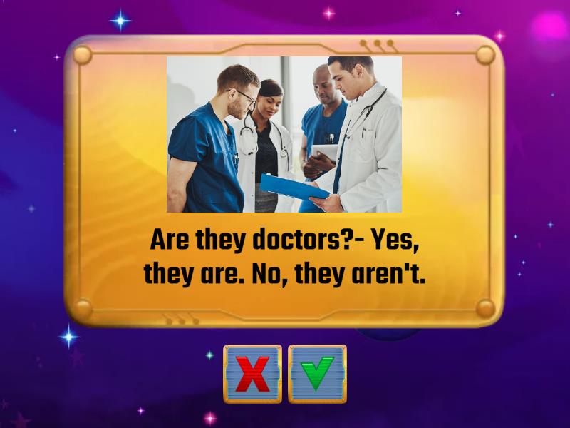 Make up statements with the verb to be - Flash cards