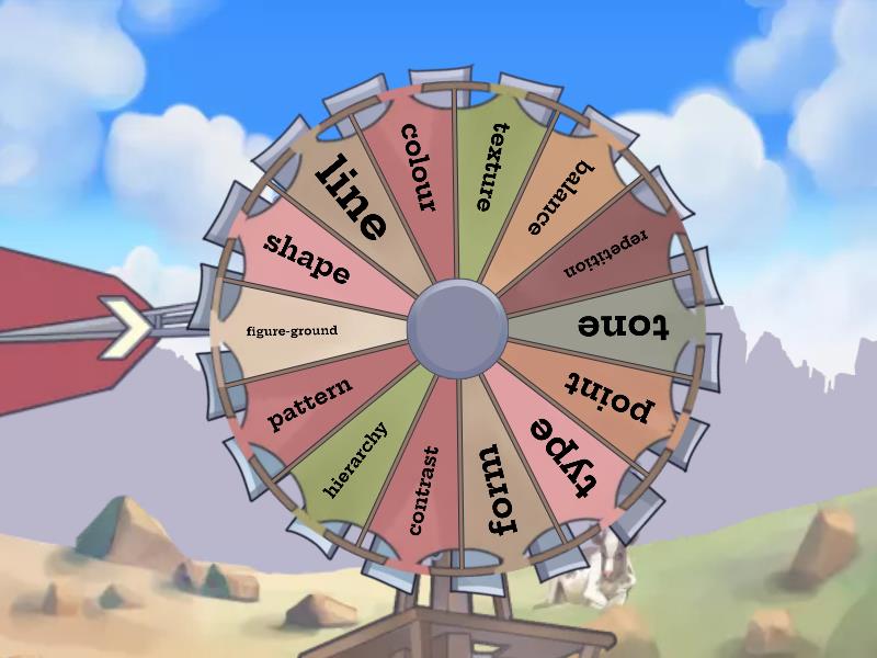 VCD IDEAS WHEEL - Spin the wheel