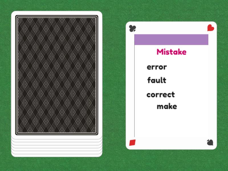 Alias - Speaking cards