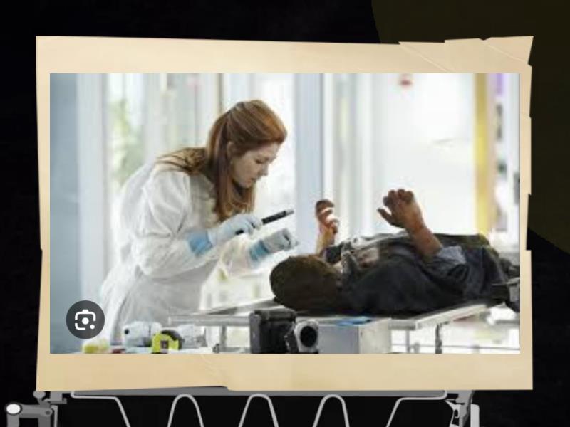 Crime scene - Flash cards