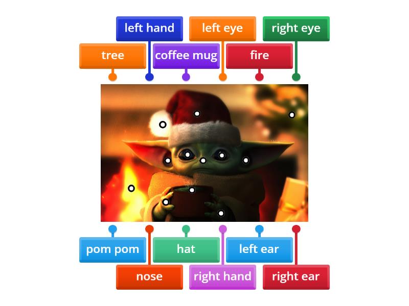 BABY YODA - Labelled diagram