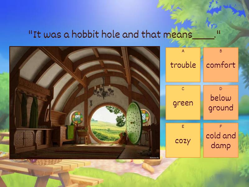 The Hobbit chapter 1 - Quiz