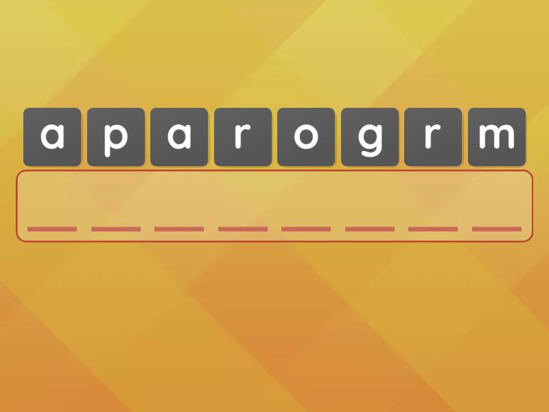 ACTIVITY 1- 4th GRADING- PALABAYBAYAN # 3 - Anagrama