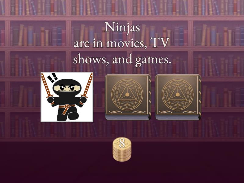 Ninja - Win or lose quiz
